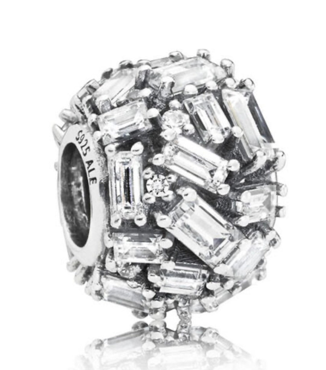 Pandora Chiseled Elegance CZ Charm NEW Retired Authentic Charm 797746CZ ...