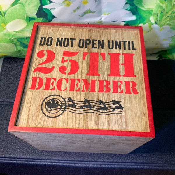 Do Not Open Until - Etsy