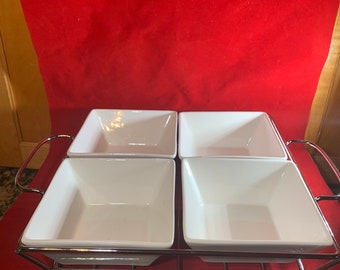Silver Snack Bowls - Etsy