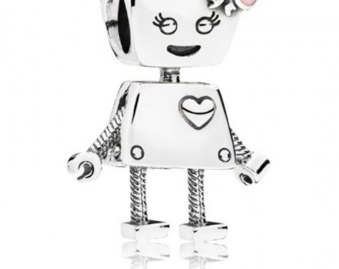 Pandora Bella Robot NEW Retired Dangle Charm 797141EN160 - Etsy