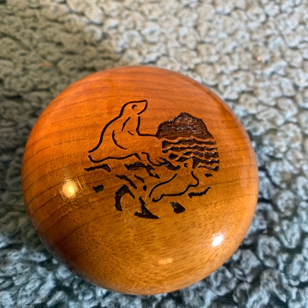 Wood Paperweight - Etsy