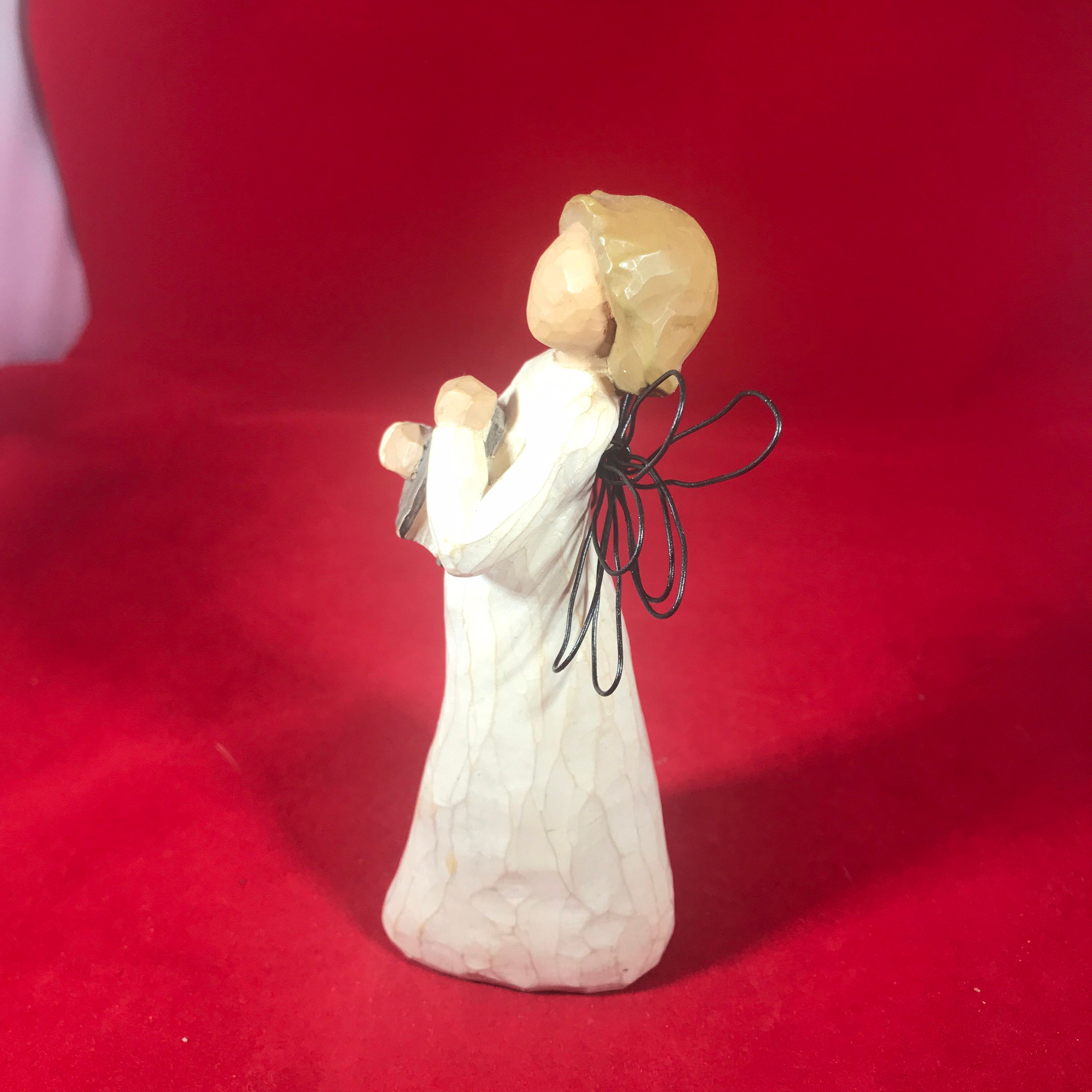 Willow Tree Angel of Learning Figurine and Ornament in Blonde Figurines ...