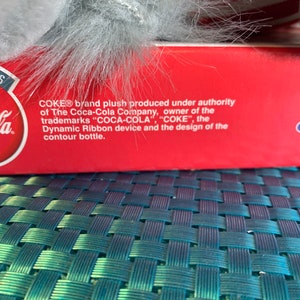 Coca Cola Collectable Plush Elephant Vintage Coca Cola Brand Elephant ...