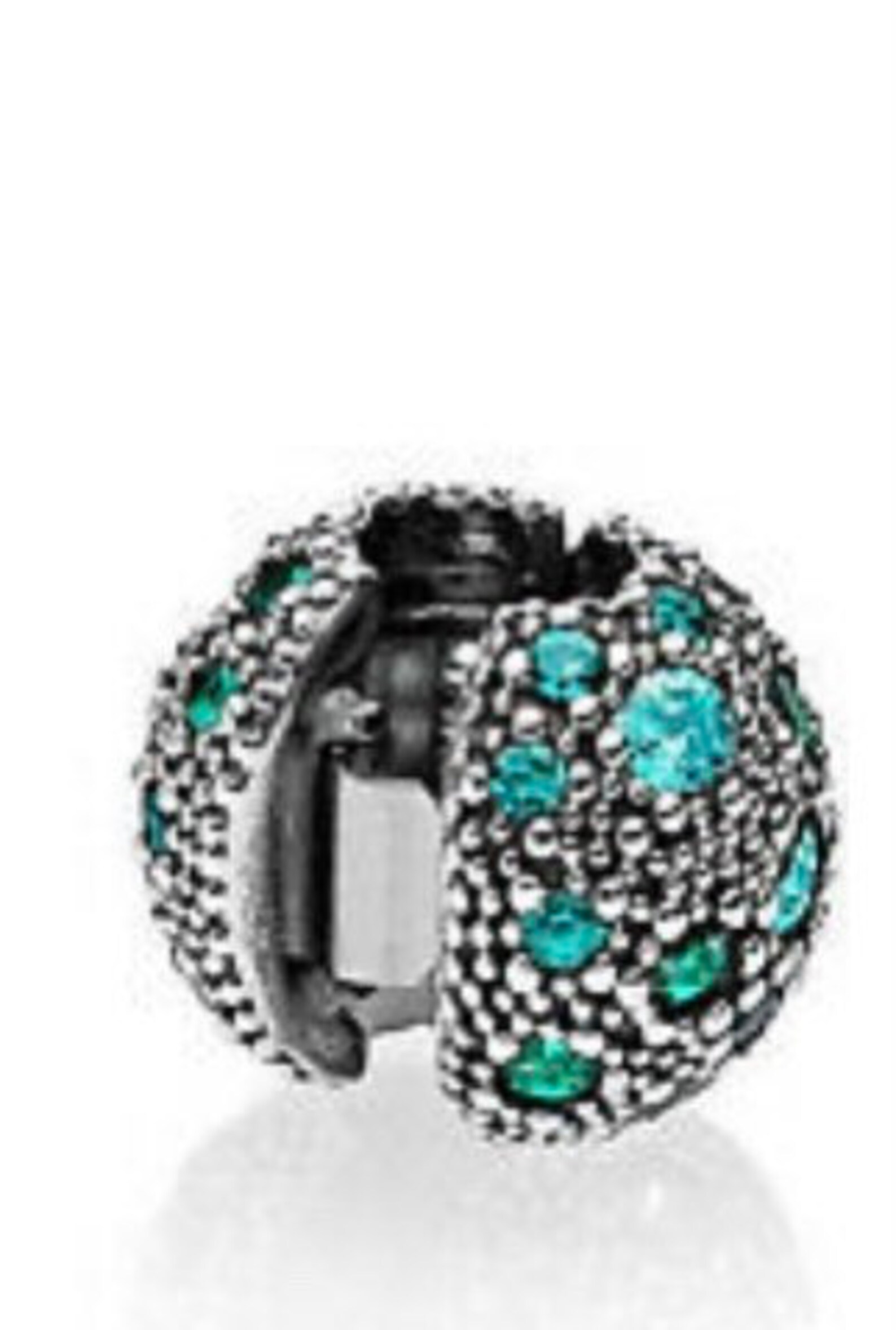 Pandora Fancy Teal Cosmic Stars Clip Charm NEW Retired - Etsy