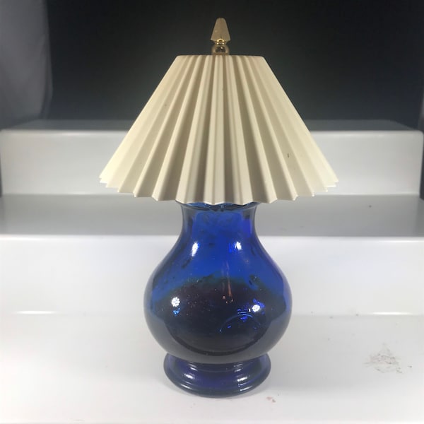 Blue Table Lamp - Etsy