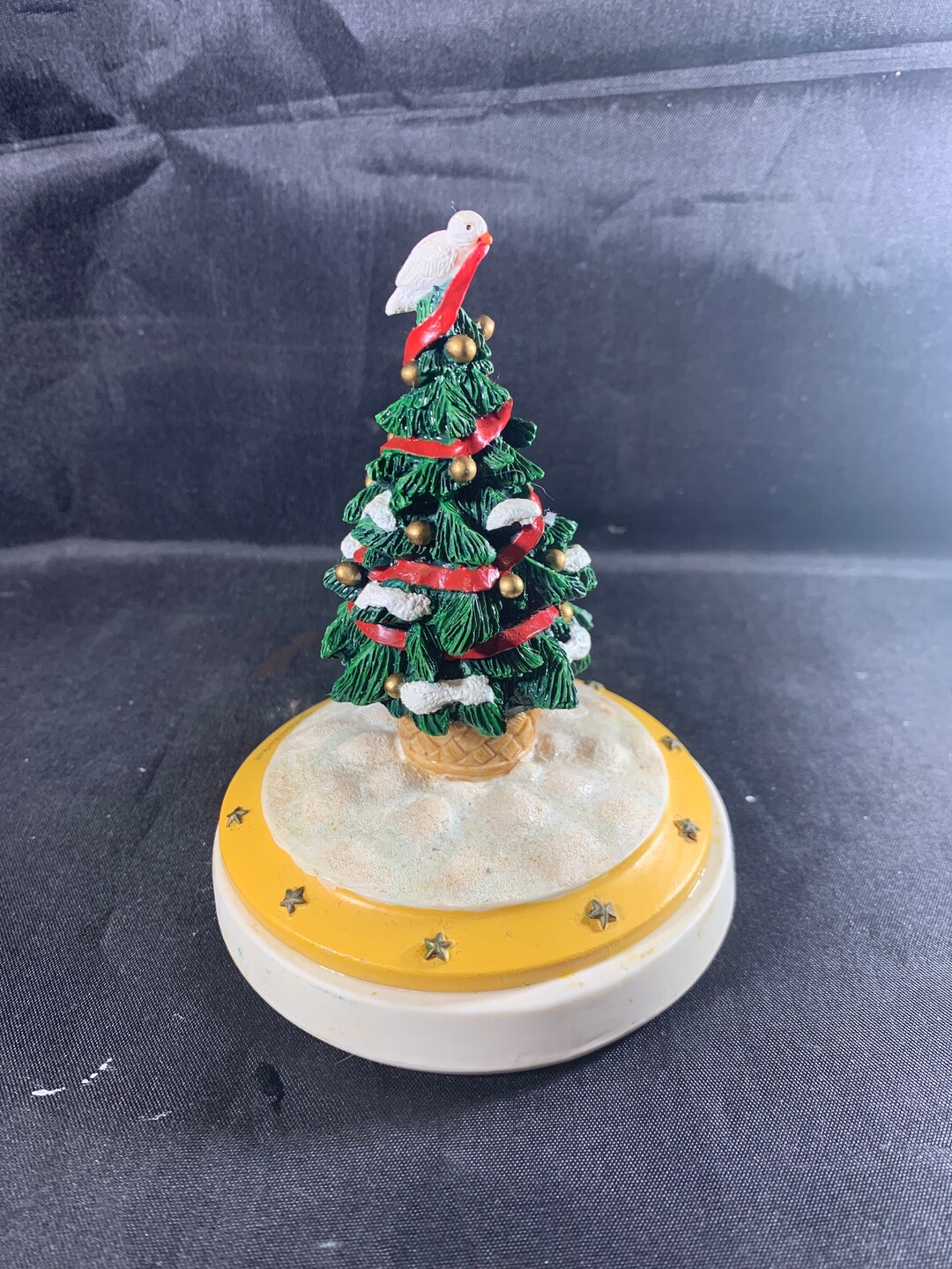 Vintage Christmas Tree Cookie Mold: Brown Bag Cookie Art Terra-cotta ...