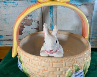 Ceramic Easter Basket | Etsy