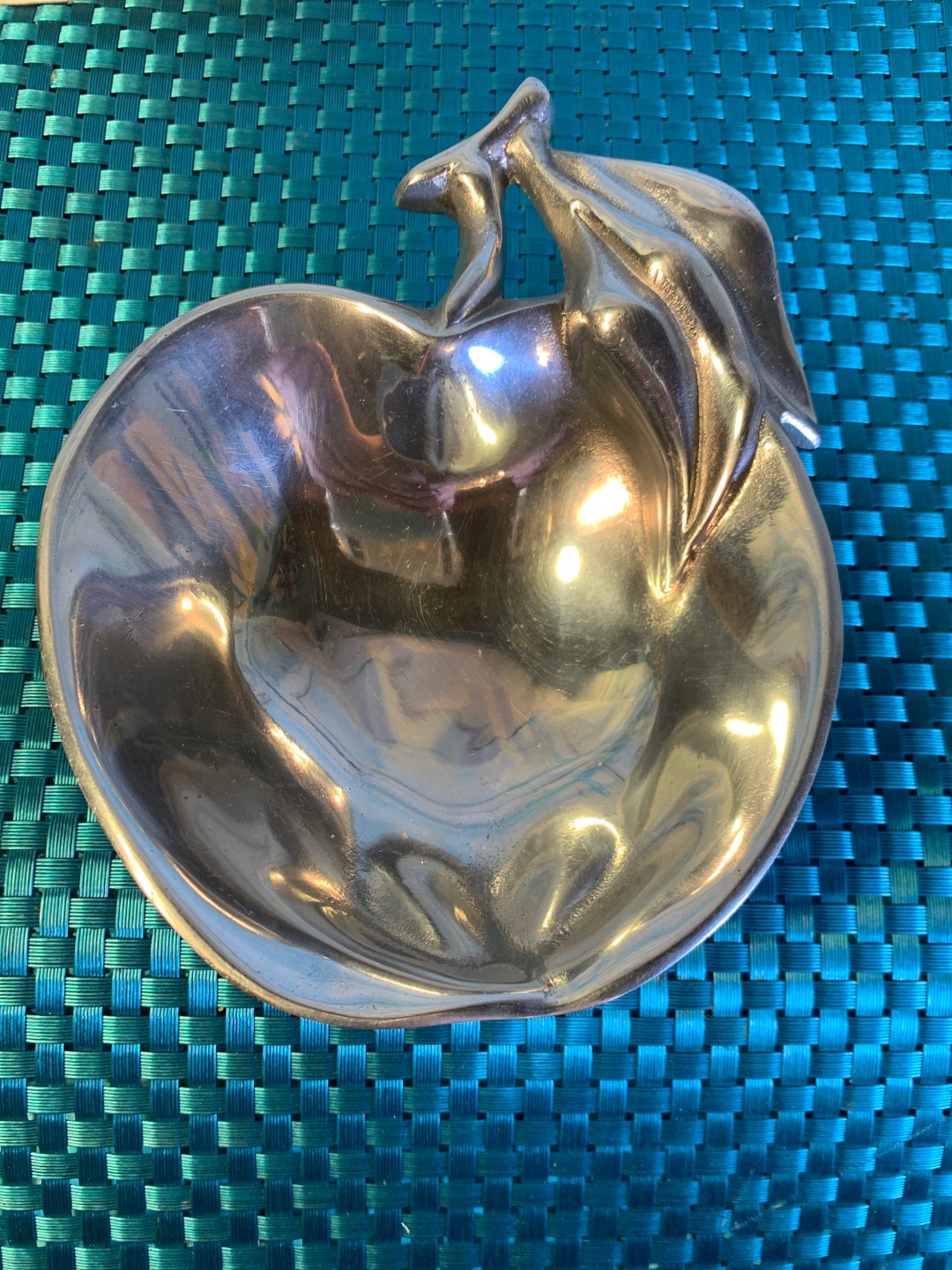 Vintage Mariposa Silver Apple Dish: Small Decorative Bowl - Etsy