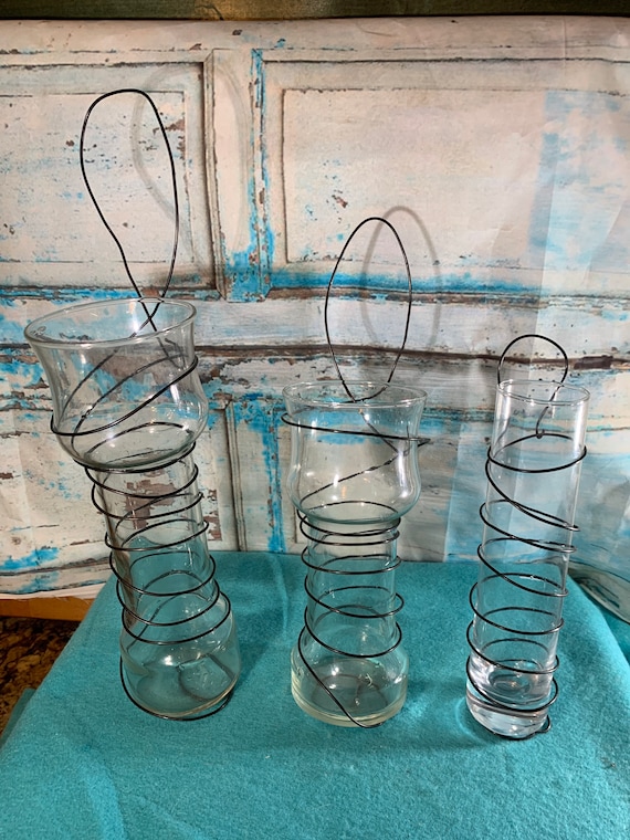 Glass Vintage Clear Root Starters Rooting Vases Your Choice of - Etsy