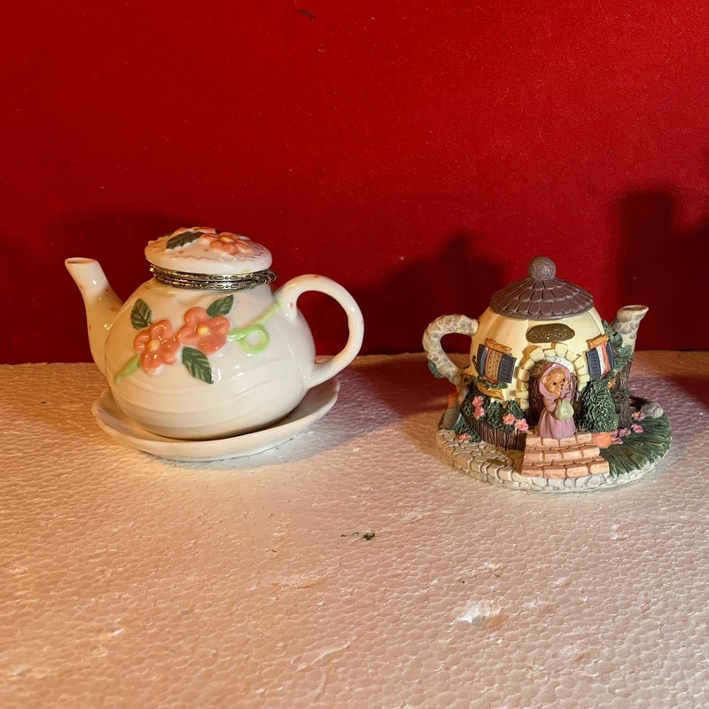 Miniature Teapots - Etsy
