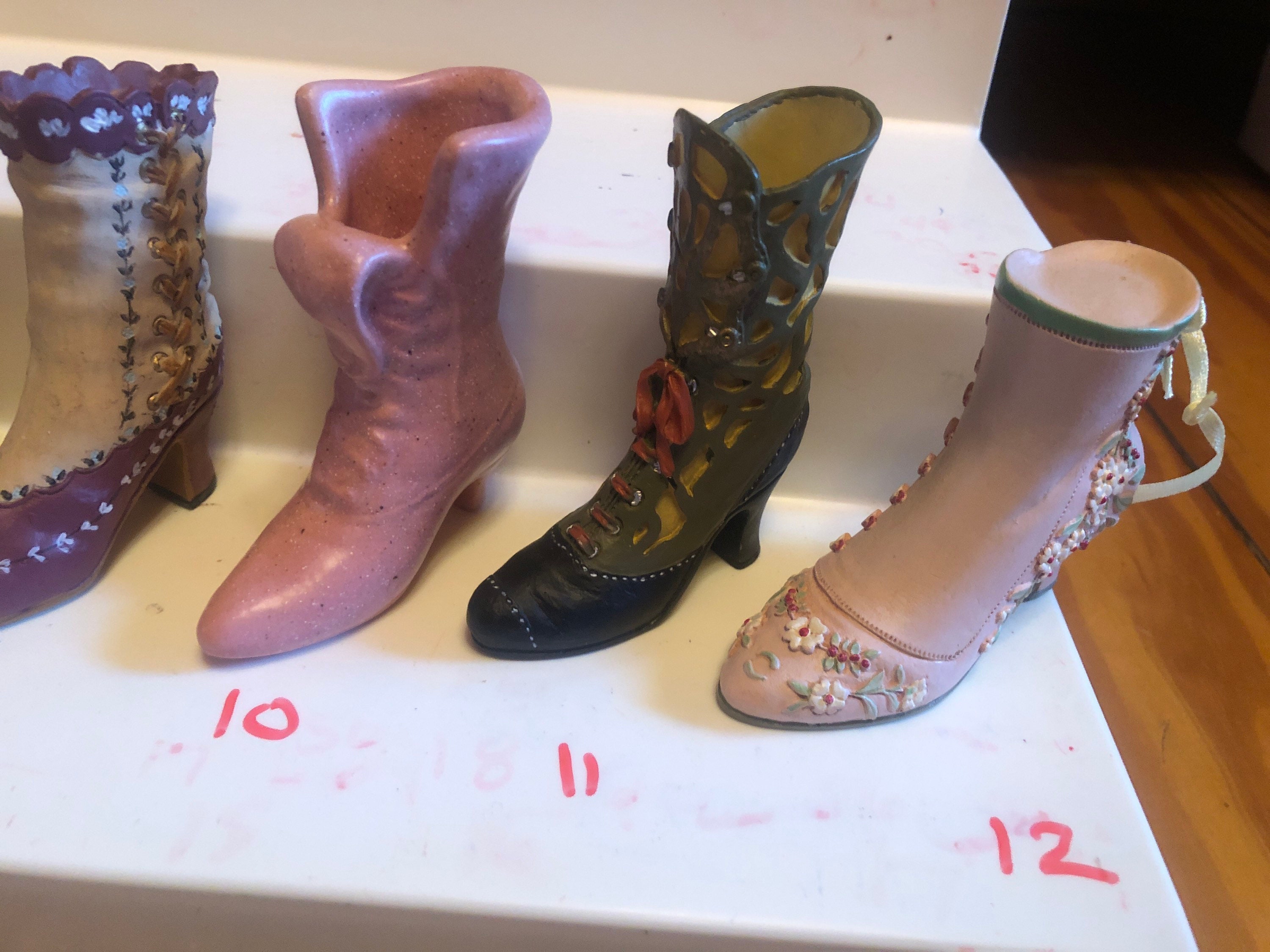 Miniature Boots Collectibles Vintage Miniature Shoes Your - Etsy