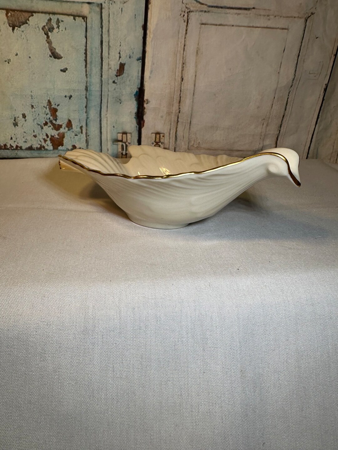 Lenox Dove Dish Hand Decorated in Stunning 24K Gold Lenox - Etsy