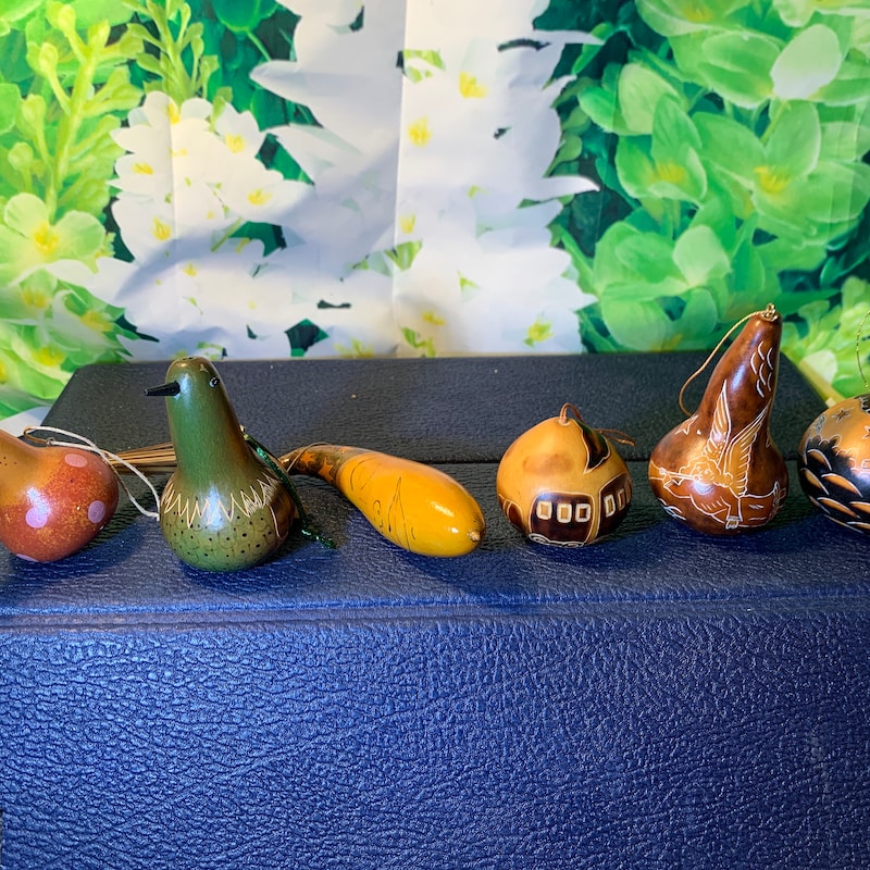 Carved Gourds - Etsy
