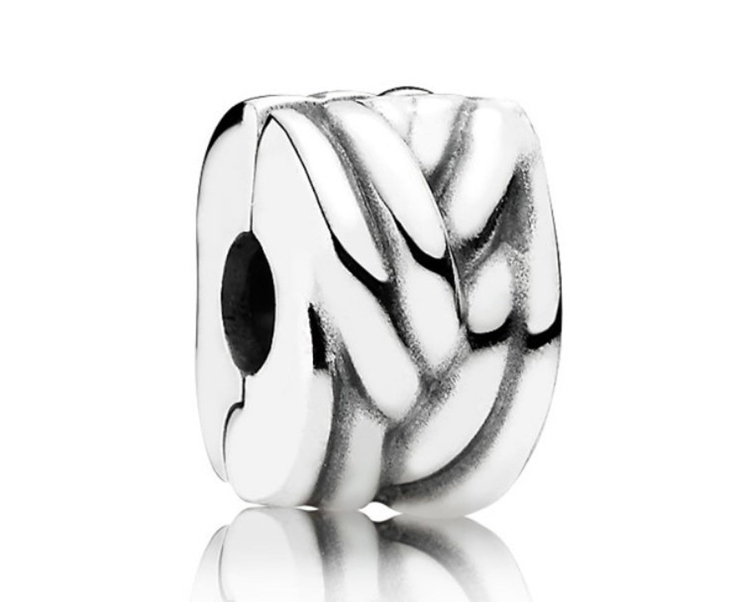 Pandora Sterling Silver Braided Clip 791774 NEW Retired Charm - Etsy