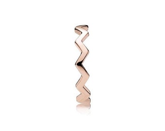 Zig Zag Pandora Ring - Etsy