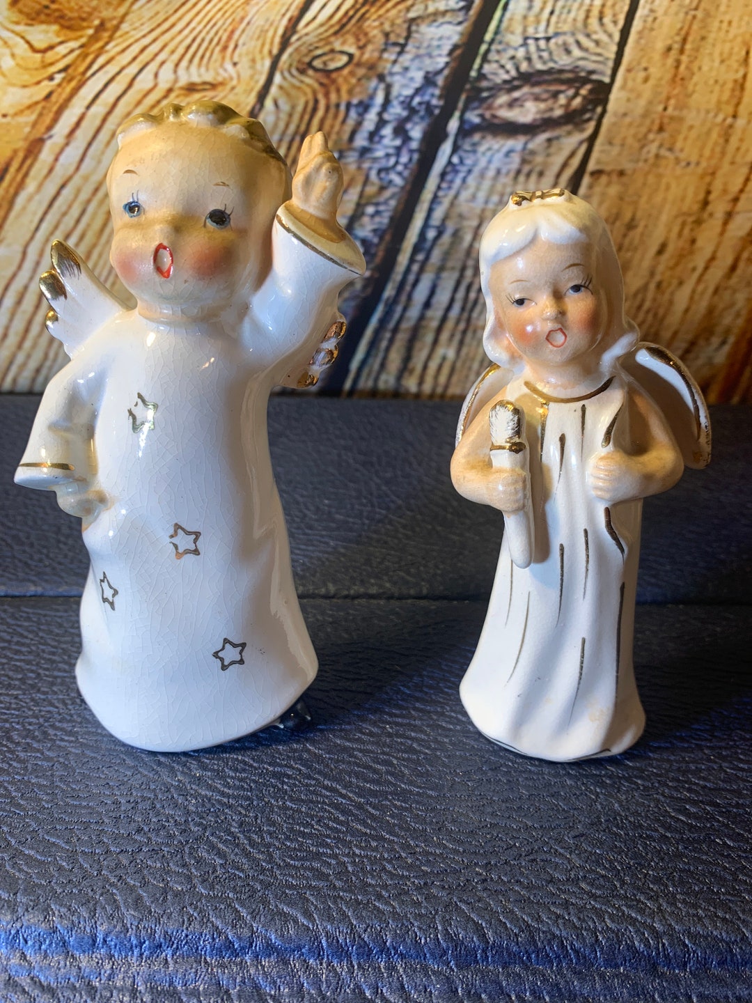 Porcelain Cherubs Vintage Collectable Small Singing Angels Your Choice ...