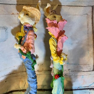 Adorable Vintage Easter Figurines NEW in Original Boxes!!! Easter ...