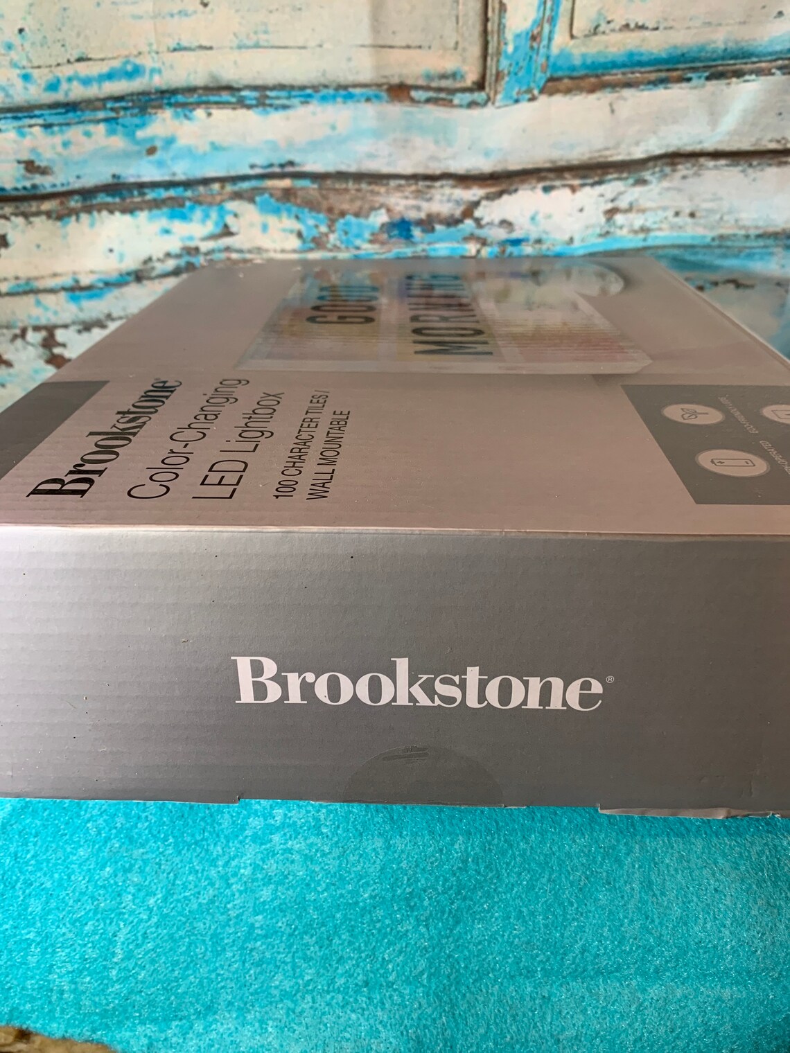 Brookstone Color Changing LED Lightbox Vintage NEW in Original - Etsy