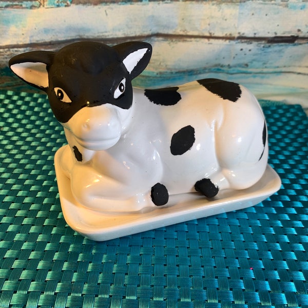 Cow Butter Dish - Etsy