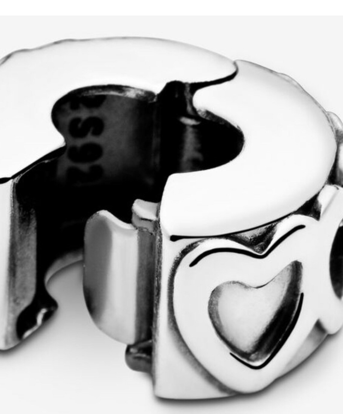 Pandora Band of Hearts Clip Charm NEW Retired Authentic Clip - Etsy