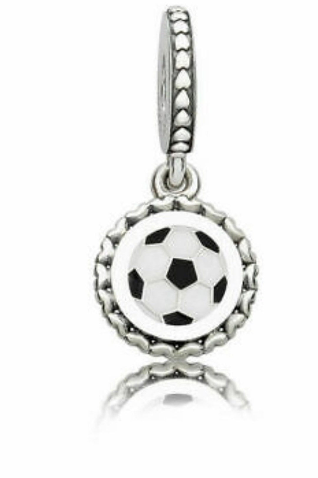 Pandora Soccer Dangle Charm - Sterling Silver Retired Charm - Etsy
