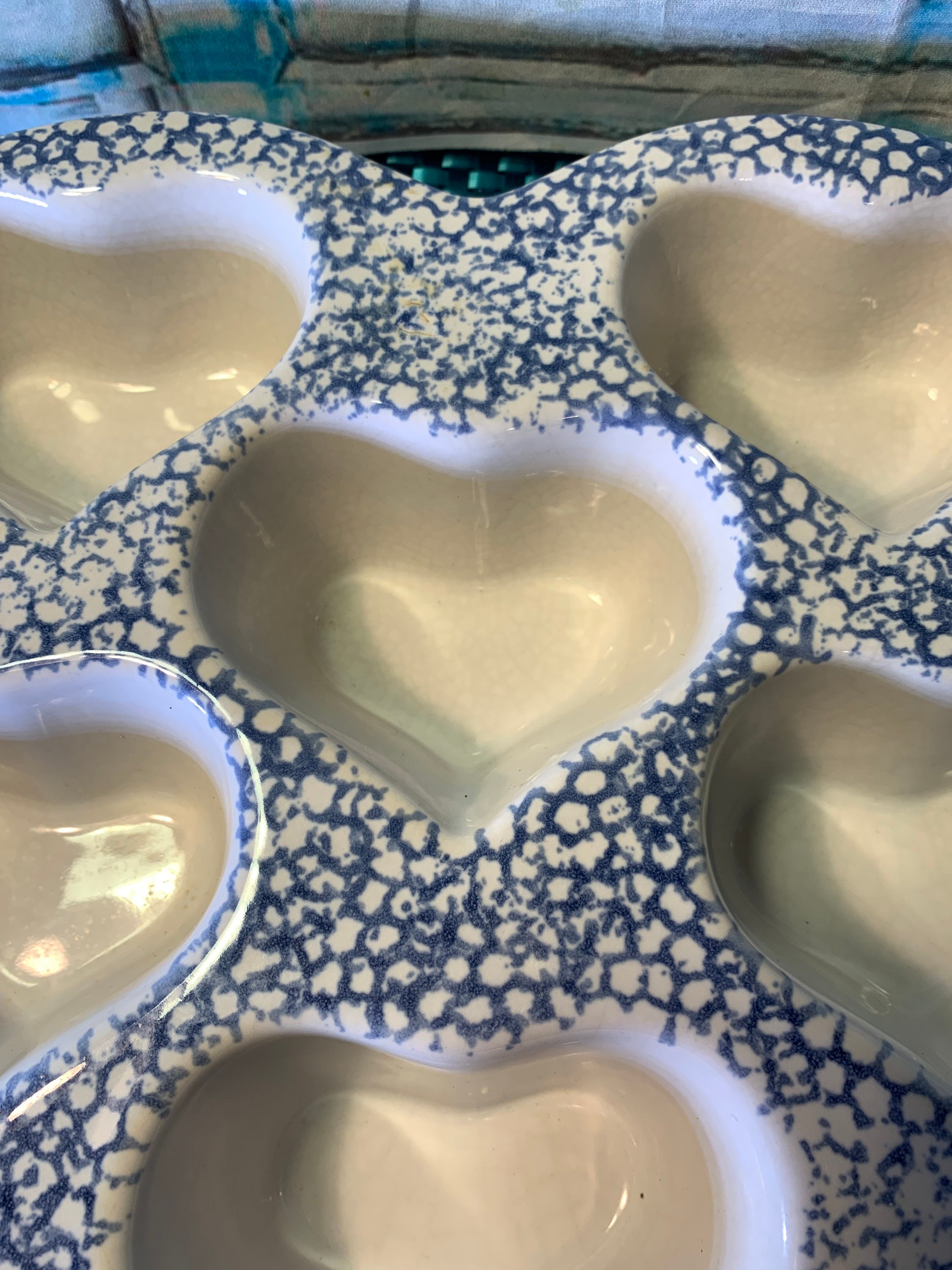 Heart Shaped Muffins Ceramic Stoneware Muffin Baking Dish in - Etsy