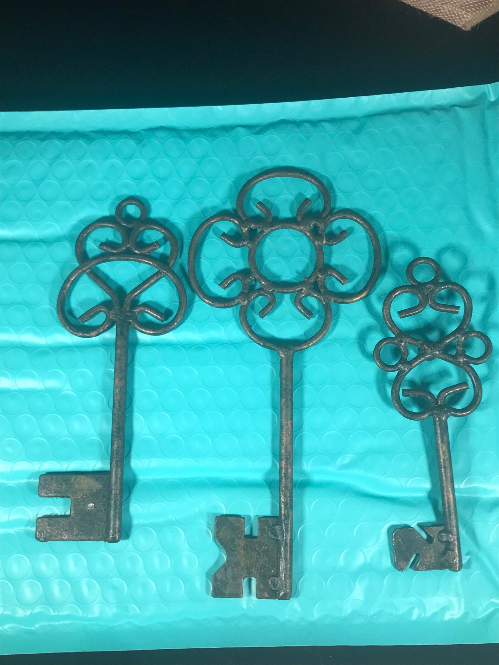 Skeleton Keys Wall Decor Choose Your Set - Etsy