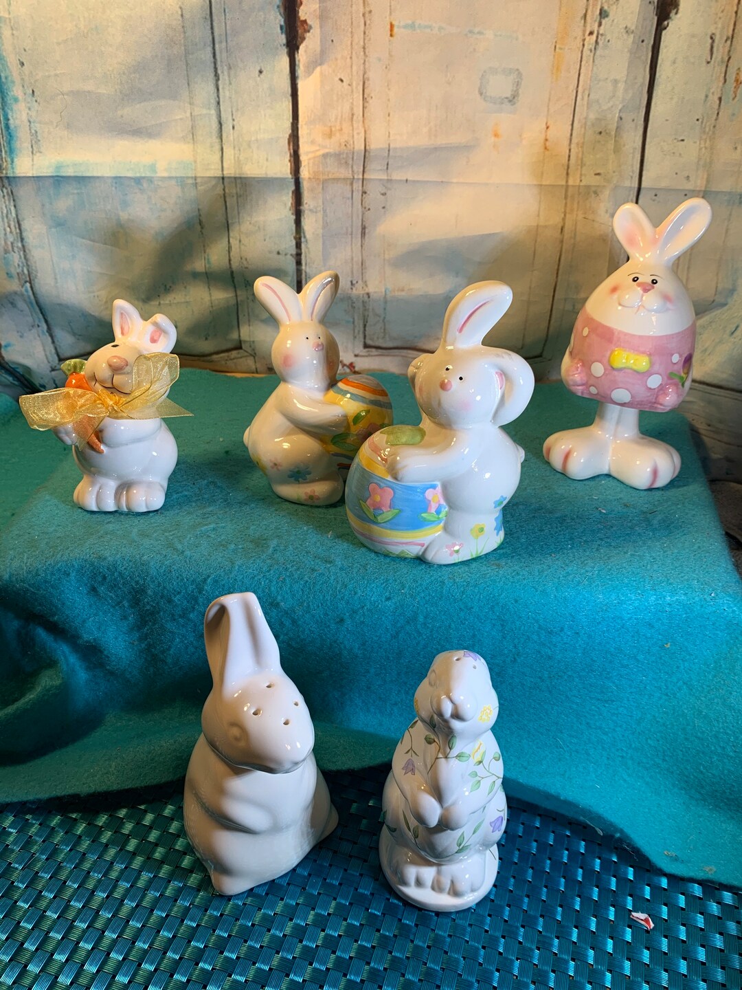 Vintage Ceramic Easter Bunny Figurines - Your Choice - Etsy