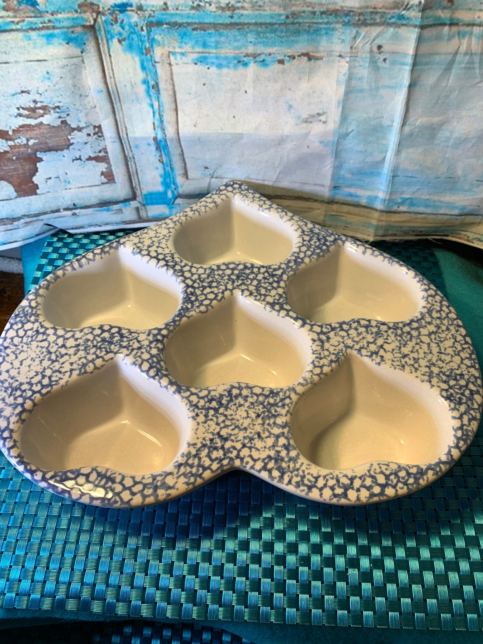 Heart Shaped Muffins Ceramic Stoneware Muffin Baking Dish in - Etsy