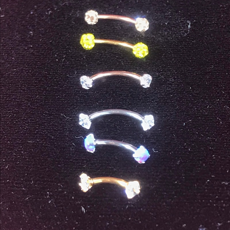 Curved Barbell - Etsy