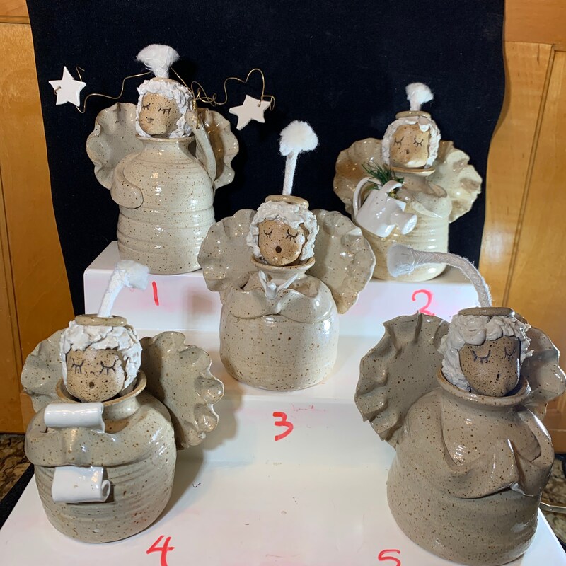 Pottery Angels - Etsy