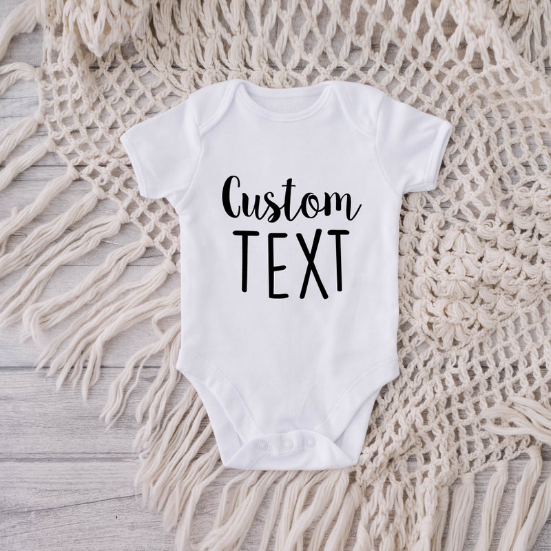 Personalized Custom Baby Onesies - Etsy