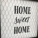 Farmhouse Home Sweet Home Sign Chicken Wire Covered Farmhouse - Etsy