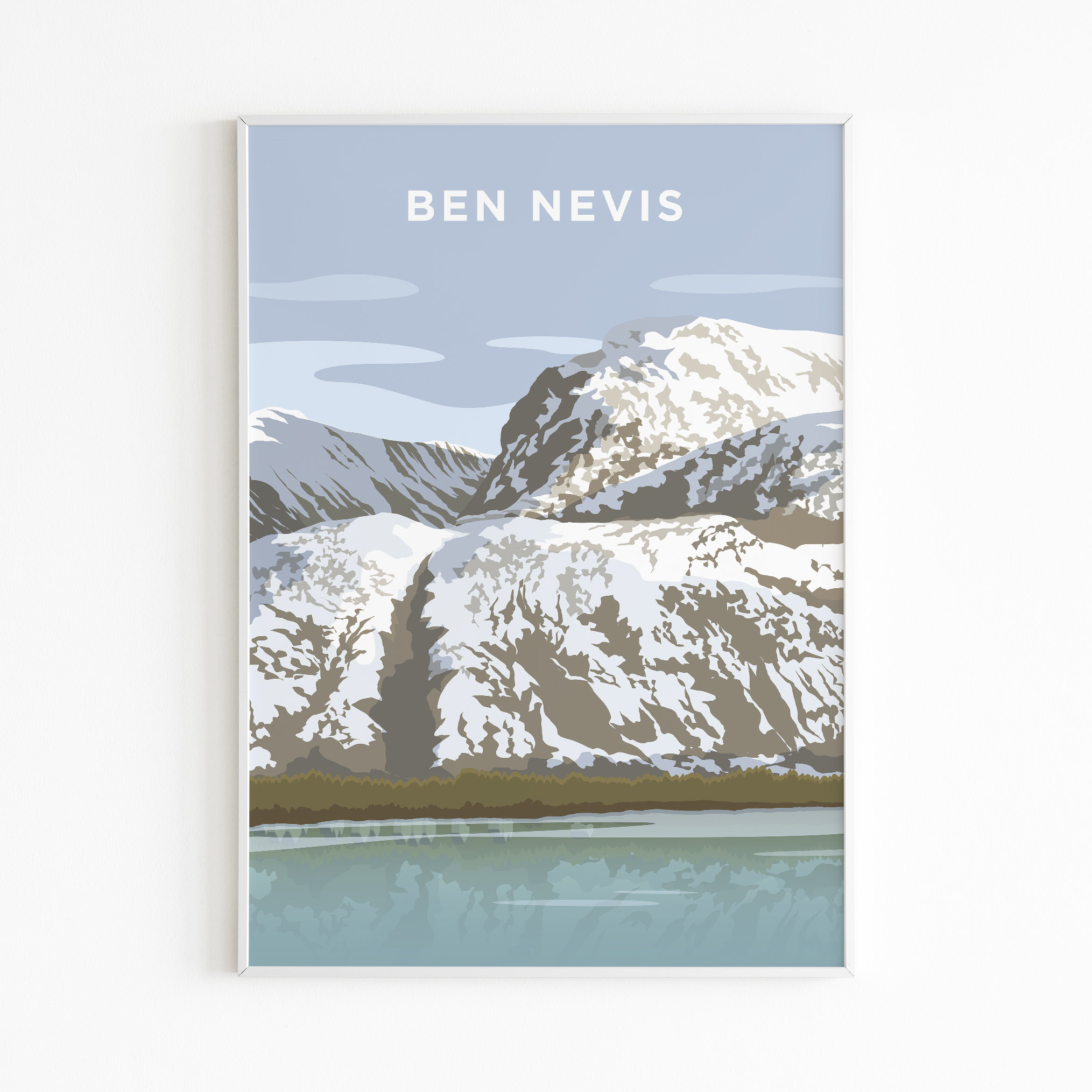 Ben Nevis Scotland Print Poster - Etsy Denmark