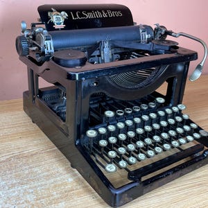 1923 LC Smith No.8 Working Antique Desktop Typewriter W New Ink - Etsy