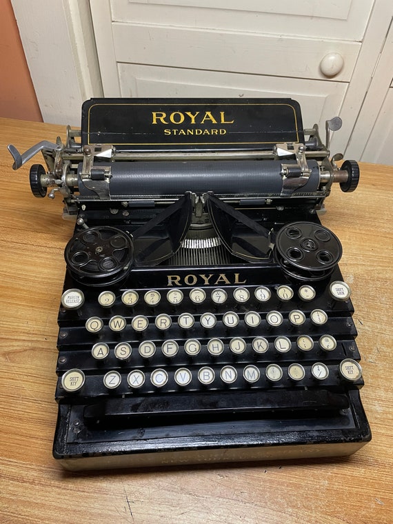 Very Rare Working 1908 Antique Royal Model 1 Flatbed | Etsy