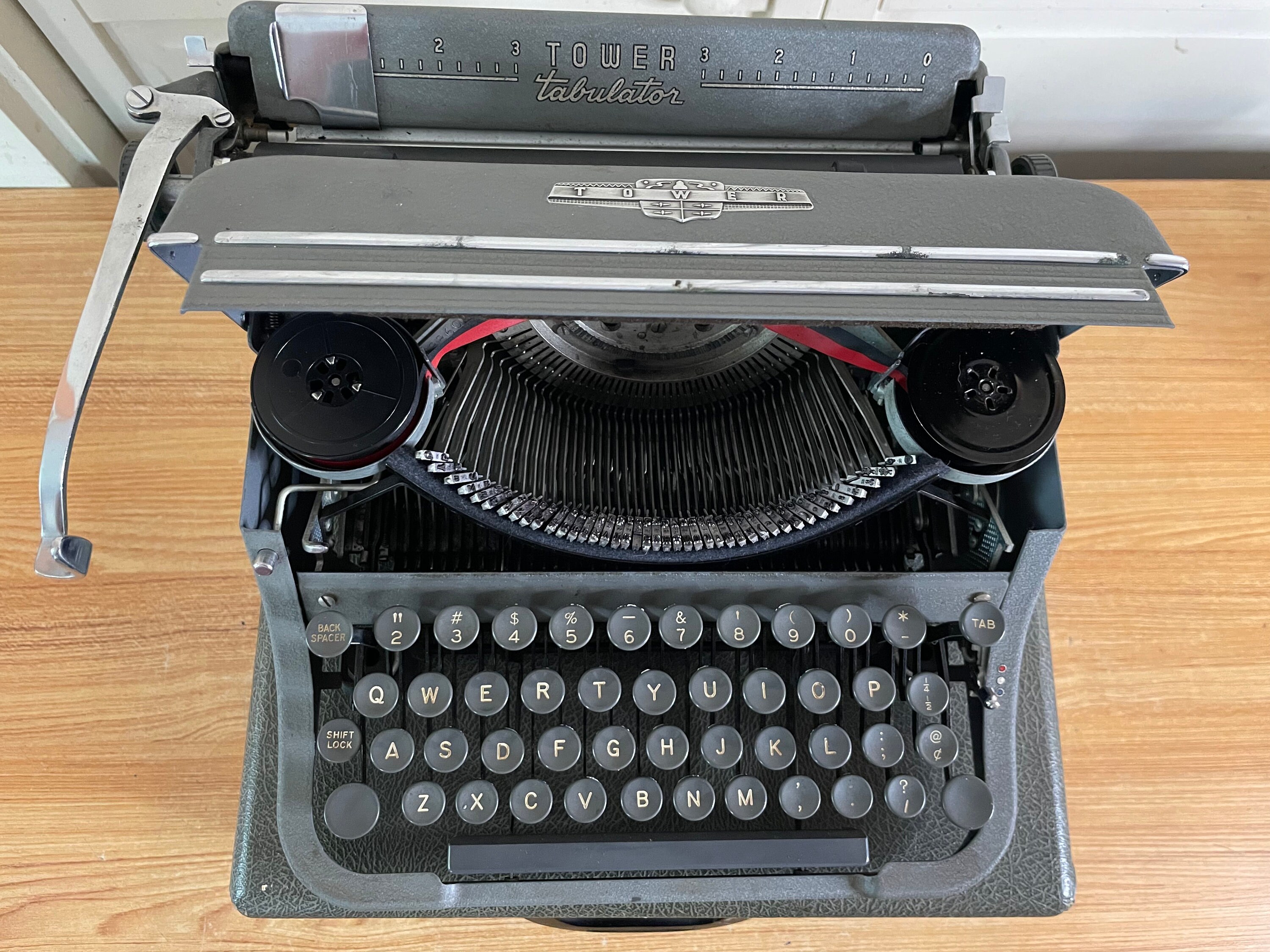 Working 1951 Vintage Tower Tabulator Portable Typewriter W New | Etsy