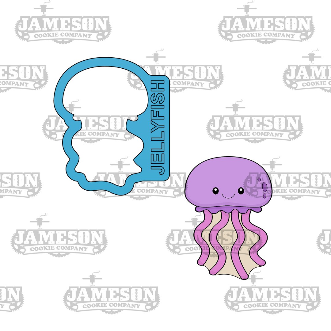 Jellyfish Cookie Cutter - Jelly Fish - Sea Creature - Etsy