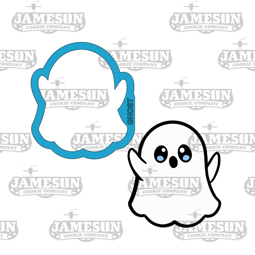 Halloween Boo Ghost #2 Cookie Cutter - Spooky, Pretty Halloween Theme ...