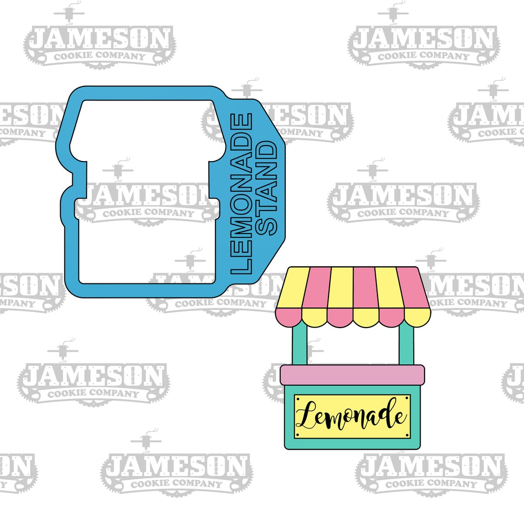 Lemonade Stand Cookie Cutter - Etsy