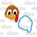 Turkey Face Cookie Cutter - Thanksgiving Cookie Cutter - Etsy