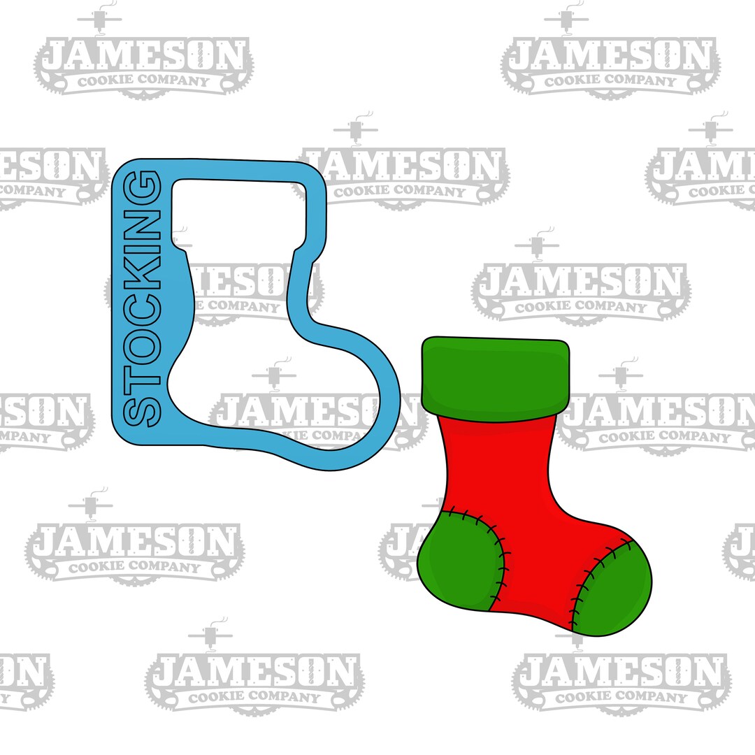 Christmas Stocking Cookie Cutter - Sock - Etsy