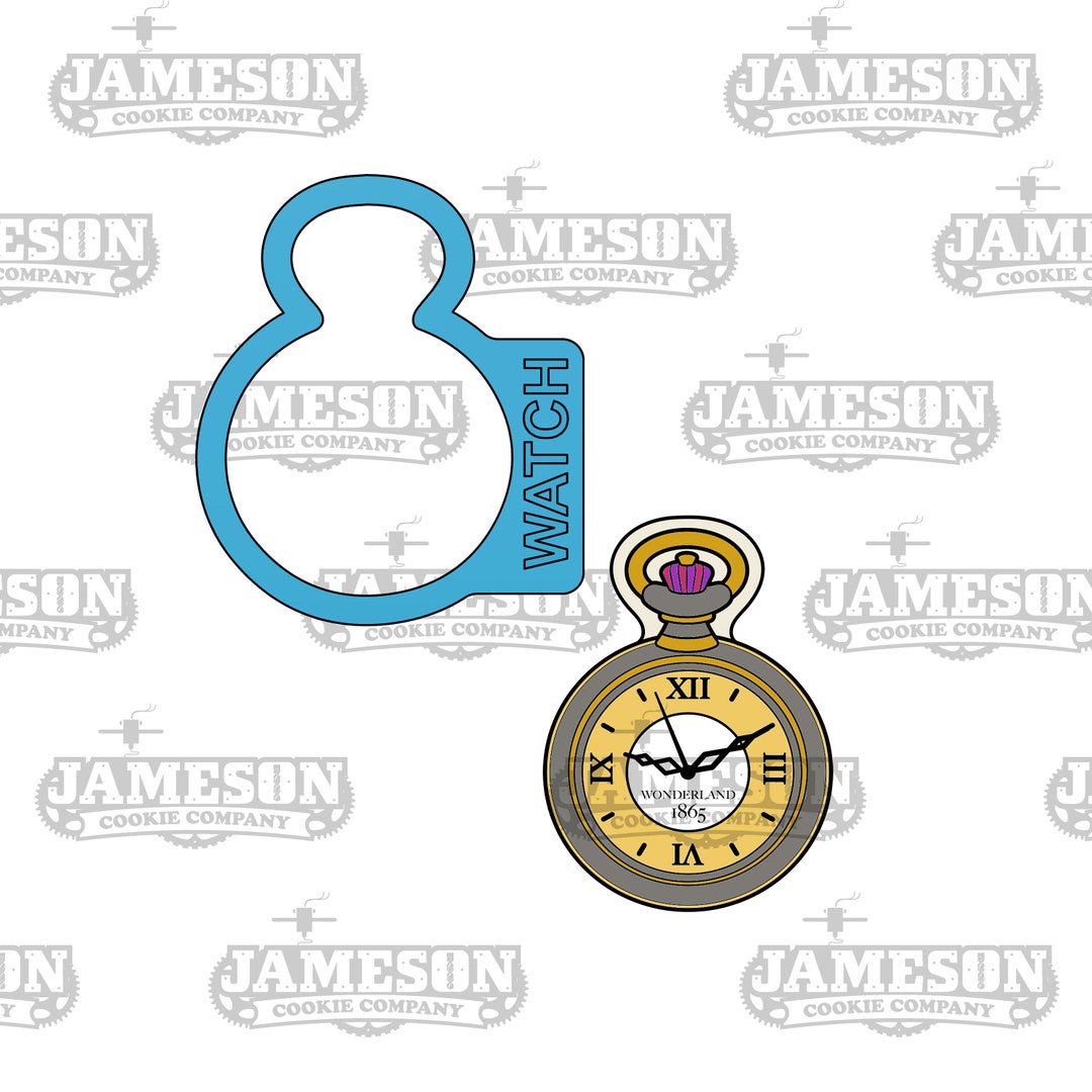 Pocket Watch Cookie Cutter - Etsy