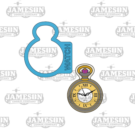 Pocket Watch Cookie Cutter - Etsy