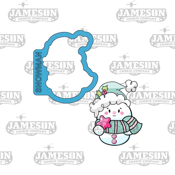 Snowman Cookie Cutter - Etsy
