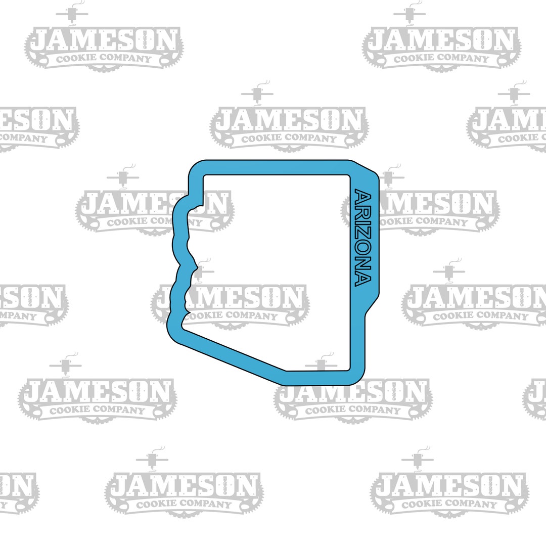 Arizona State Shape Cookie Cutter - Etsy