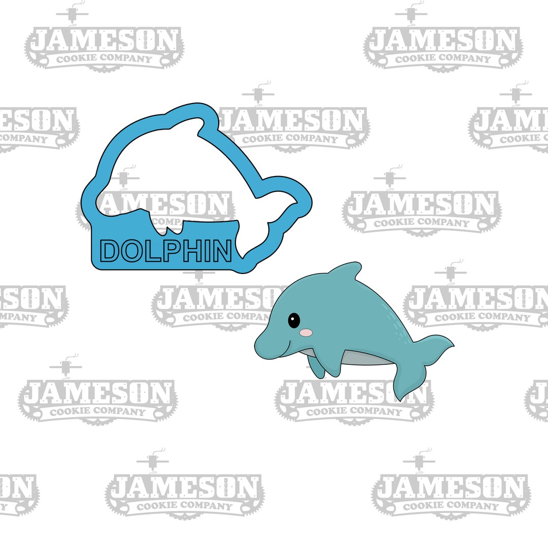Dolphin Cookie Cutter - Etsy
