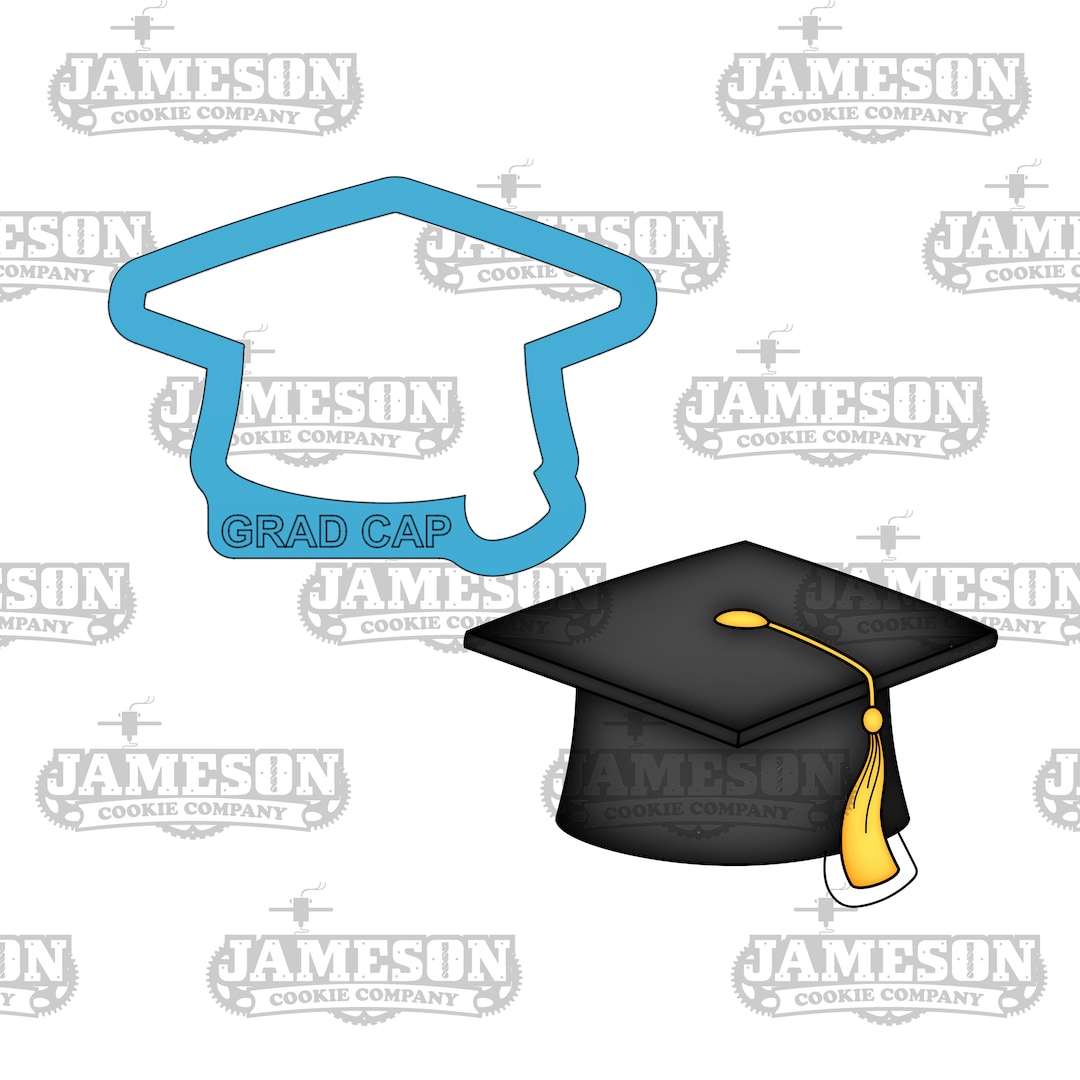 Graduation Cap #2 Cookie Cutter - Grad Cap, Congratulations, Senior ...