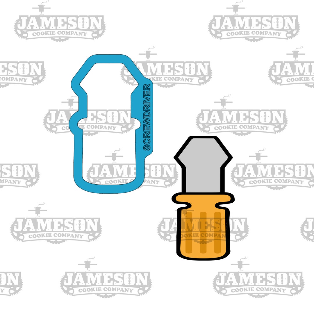Screwdriver #2 Tool Cookie Cutter - Tool Box, Mechanic, Father's Day ...