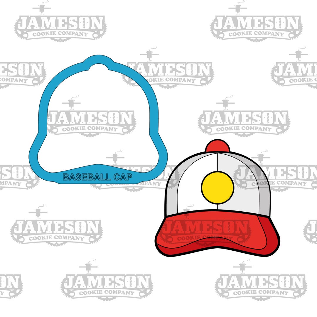 Baseball Cap Hat Cookie Cutter - Sport Theme - Etsy